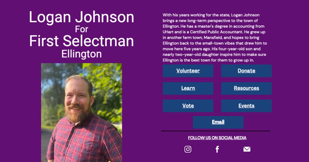 Logan Johnson For First Selectman